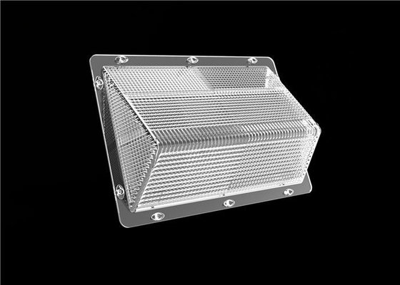 Custom Design WallPack Light LED Optics Lenses Cover for LED Wall Pack Fixture