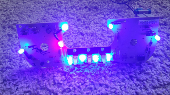 T1 3/4 Diffused Through Hole LED 462nm Color Temp With 360 Degree Viewing Angle