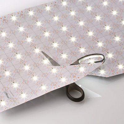 12VDC 24VDC Cut Flexible LED PCBA Panel For Backlighting / Indirect Illumination