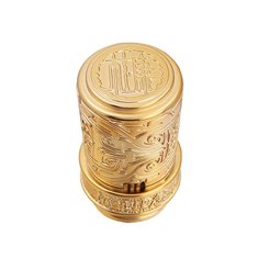 China Custom Perfume Cap Gold-Plated , Environmentally Friendly And Recyclable supplier