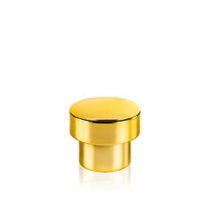 China Customized Luxury Fashion Gold-Plated Perfume Cap Packaging Logo Customization Free Samples supplier