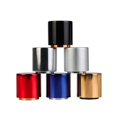 China Black Color Stock Magnetic Perfume Bottle Cap With Perfume Collar And Spray Magnet Cap Perfume supplier