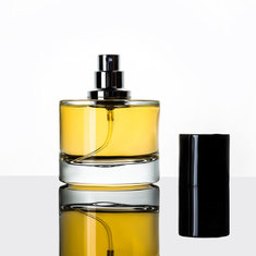 China Custom Size Black High Grade Plastic Perfume Bottle Caps supplier