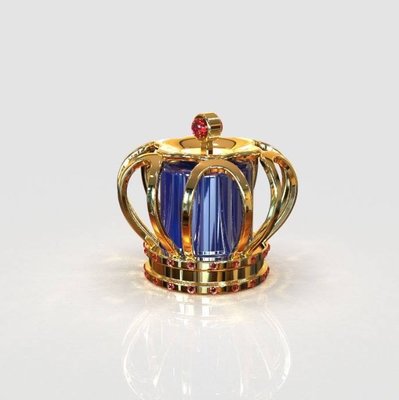 Luxury Gold Crown Metal Perfume Bottle Cap Zinc Alloy Perfume Cap For Crimp Neck Perfume Bottle supplier