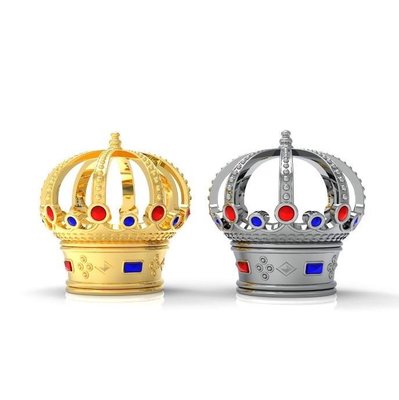Gold Crown Metal Perfume Cap Silver Zinc Alloy Perfume Cap Free Design Provide Samples supplier