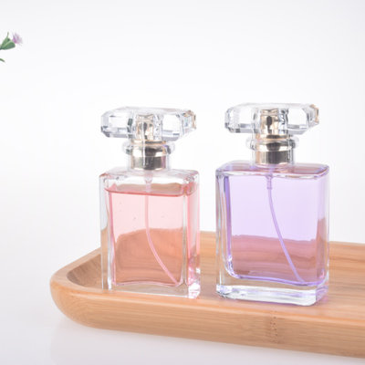 20ML 30ML 50Ml 100Ml Free Sample Luxury Vintage Clear Refill Empty Glass Perfume Pump Sprayer Bottle With Ps Cap