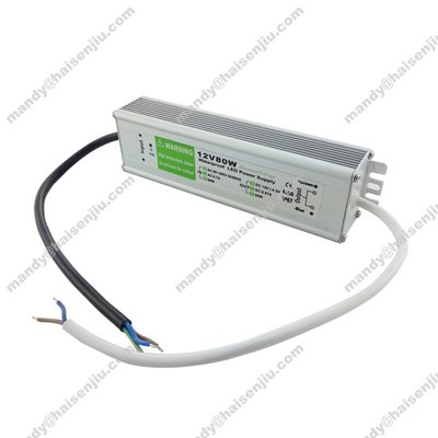 IP67 50W constant current driver for led , switching power supply 24v OEM / ODM
