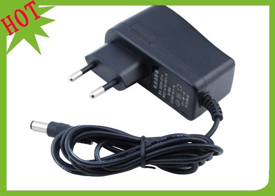 Portable EU Plug Adapter 6V 1A With CE , 100V - 240V Input