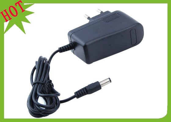 Portable EU Plug Adapter 6V 1A With CE , 100V - 240V Input