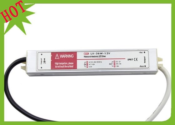 LED Strip Lighting Waterproof Power Supply 12V 3A 36W With EMC