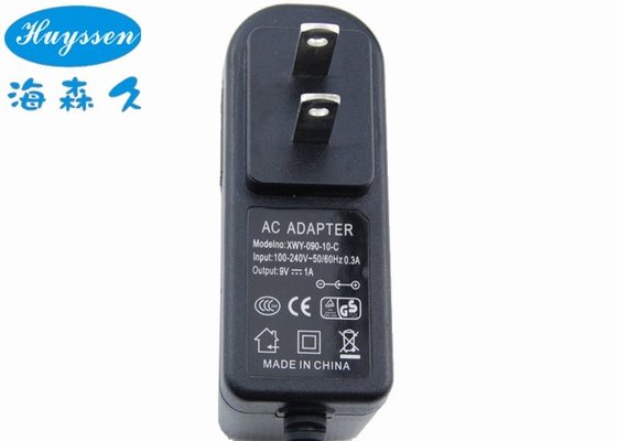 CE , RoHs Wall Mounting Adapter , American Plug Adapters 12V 1A