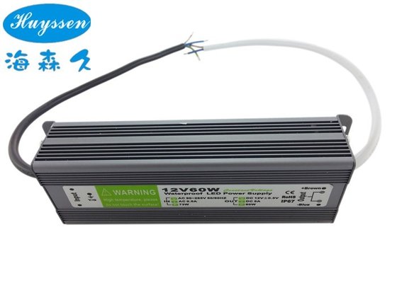 High Efficiency 60W Constant Voltage Power Supply 12 Volt 5A For LED