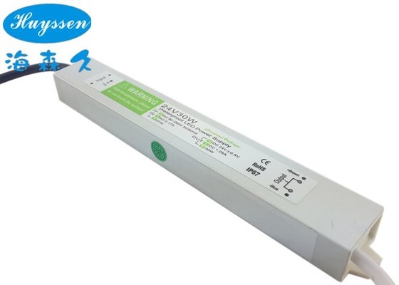 Waterproof IP67 Constant Voltage Power Supply 30W 12V , 200mm X 30mm X 20mm