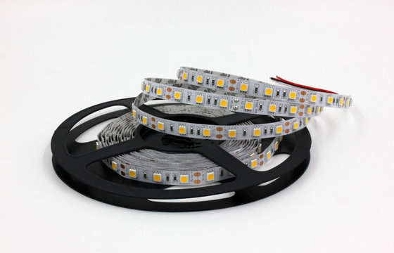 China IP20 Red / Yellow Colored smd Flexible Led Strip Lights High Luminance supplier