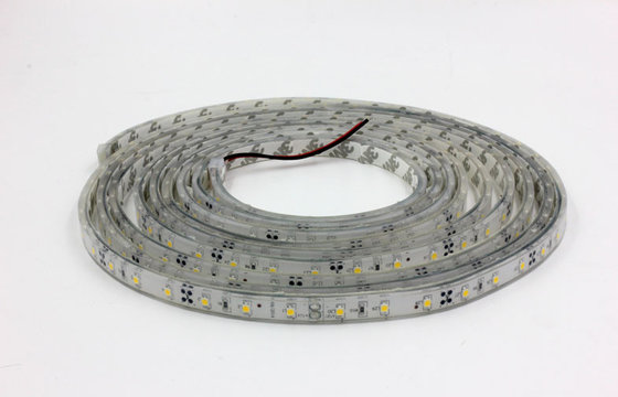 China Ultra Bright 24V Flexible IP67 LED Strip Light , Waterproof SMD 5050 LED Epistar Chip supplier