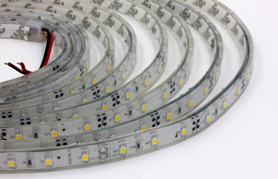China 12 V Flexible GREEN LED Strip Lights IP68 Waterproof , Epistar chip 3528 LED supplier