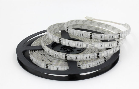 China SMD 5050 RGB Flexible multi color automotive LED Strip Light , waterproof flexible led strip 30 Leds supplier