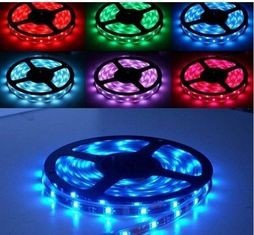 China 12 V Colored Flexible Waterproof LED Strip SMD 5050 For Walkway Lighting supplier