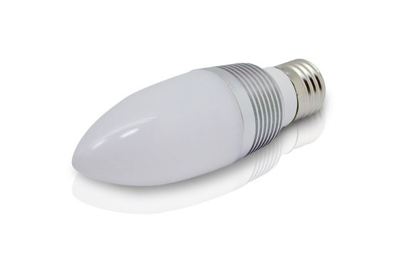China Energy Saving 3W E14 2700 - 6500K E27 led candle light bulbs Warm white globe led bulbs supplier