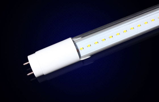 China Aluminum SMD 2835 4FT 120cm LED Tube Lights / Meeting Rooms 18w t8 tube supplier