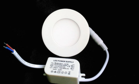 SMD2835 13mm Ultra thin LED Ceiling Panel Light IP54 for Meeting rooms supplier