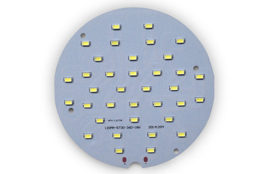 3 - 8 Inch Ultrathin LED Ceiling Panel , 85V 265V 18W Round LED Panel Light supplier