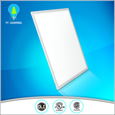 White or Silver Trim LED Flat Panel Light 100lm / w 600mm x 600mm