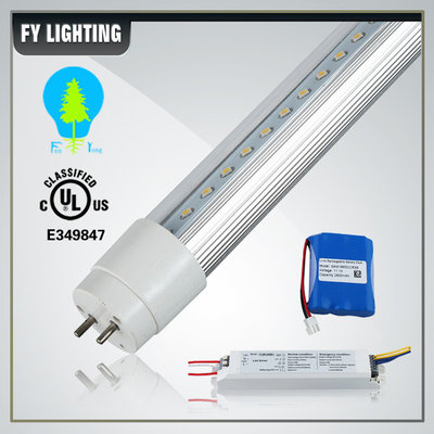 4 Feet Battery Powered Emergency Led Tube 2000lm Water Resistant