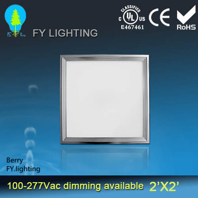 100 LM/W Square LED Ceiling Panel Light 600X600 With DLC cUL UL Approved