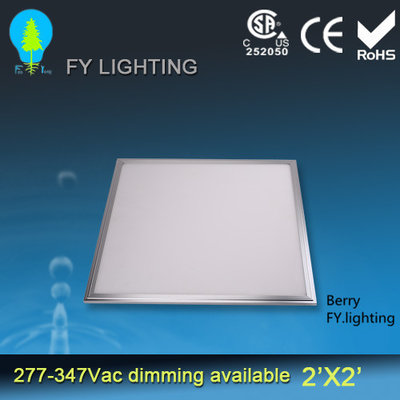 100 LM/W Square LED Ceiling Panel Light 600X600 With DLC cUL UL Approved