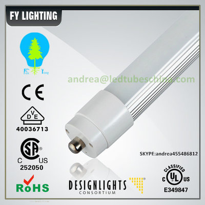 High Luminous 2FT To 8FT LED T8 Tube Light For School / Office