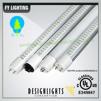 High Luminous 2FT To 8FT LED T8 Tube Light For School / Office