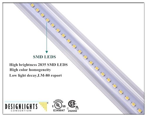 AC 85 - 265Vac 600mm LED Tube 9watt 1000lm CE ROHS VDE approved 5 Years warranty