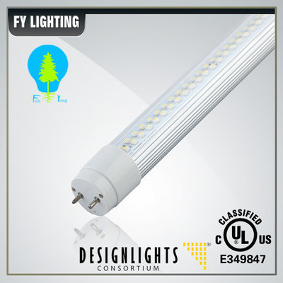 UL DLC  18W 1200mm LED Tube Light T8 With Ballast Compatible 100-277V 110LM/W