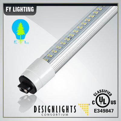 UL DLC  18W 1200mm LED Tube Light T8 With Ballast Compatible 100-277V 110LM/W