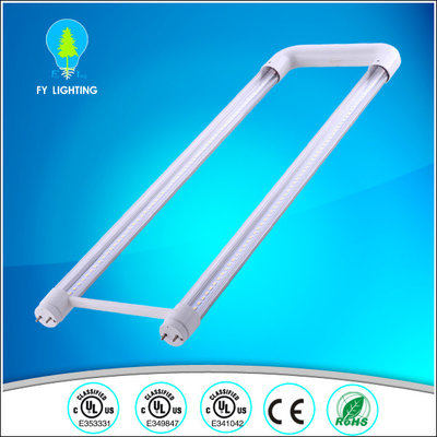 Ballast Compatible U Shaped LED Tube Lights 18W For S upermarkets