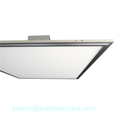 High Lumens Dimmable 2X4 LED Flat Panel Light White or Silver Trim