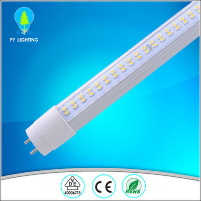 High Bright 18w 3000 - 6500k Clear Cover T8 Tube Led Smd2835 For School / Warehouse