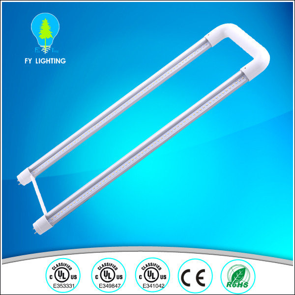 Electronic U Shaped 2ft LED Tube Lights 18W  For Underground Parking Lots