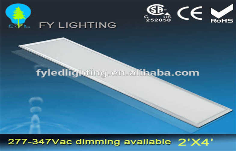 Warm White Indoor  LED Flat Panel Light 600x1200 mm for Factory