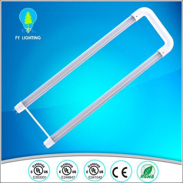 2FT U Shaped 18 Watt Led Tube Lighting 120lm / w With External Driver
