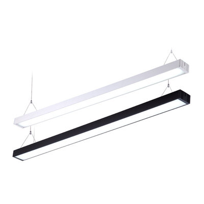 120LM/W Suspended Linear LED Lighting CRI80 AC85-265V Epistar 2835 For Large Facilities