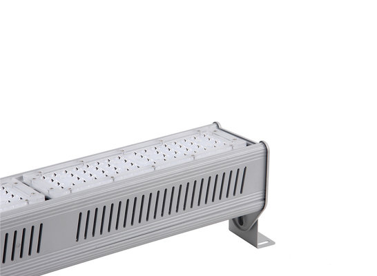 Silver Linear High Bay LED Lighting Lumileds 3030 LED Warehouse Lighting Fixtures