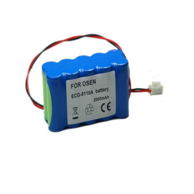 Applicable to OlSEN ECG-8110 ECG-8110A  ECG-8130A battery.