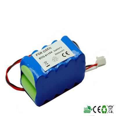 Applicable to OlSEN ECG-8110 ECG-8110A  ECG-8130A battery.