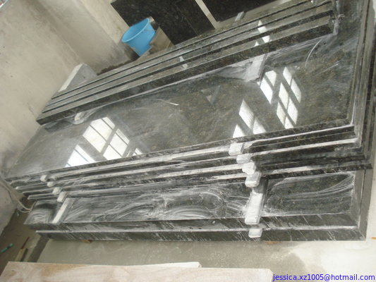 Beautiful Green Granite Stairs,Butterfly Green Granite Slab, Granite Slab,Window Sill,Skirting Tile
