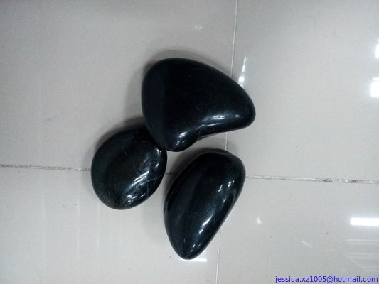 Decorative Black River Stones or Pebbles, White River stones,White&Black Cobble Stone,Pebble,Polished Pebble