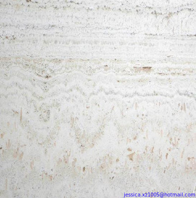 Marble Slab Super White Travertine Nature Stone White Travertine For Table and Wall vein cut big slab white travertine