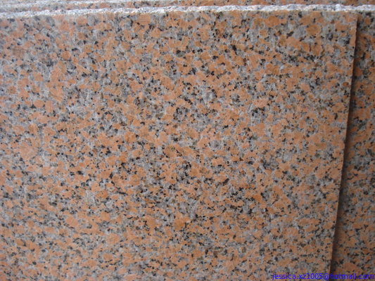 G562 China Granite Polished Maple Red Granite Tile L*30cm Granite Exterior Stairs for house