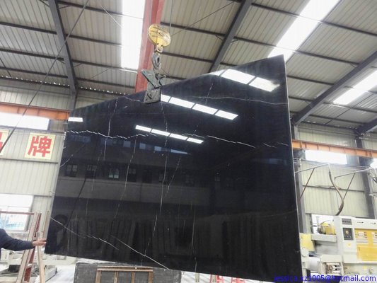 China Marble Tile/Nero Marquina,/Black Marble with White Vein,China black Marble Products